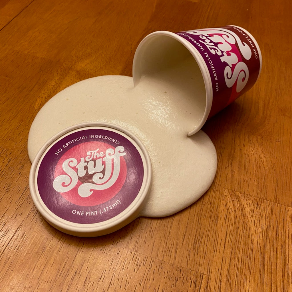 "The Stuff" Spilled Cup Film Replica – Black Martin